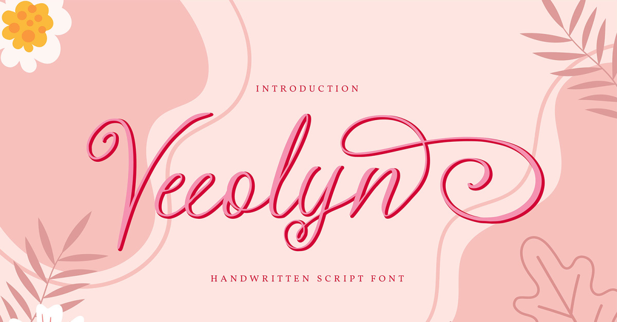 Veeolyn | Handwritten Cursive Font #162485 - TemplateMonster