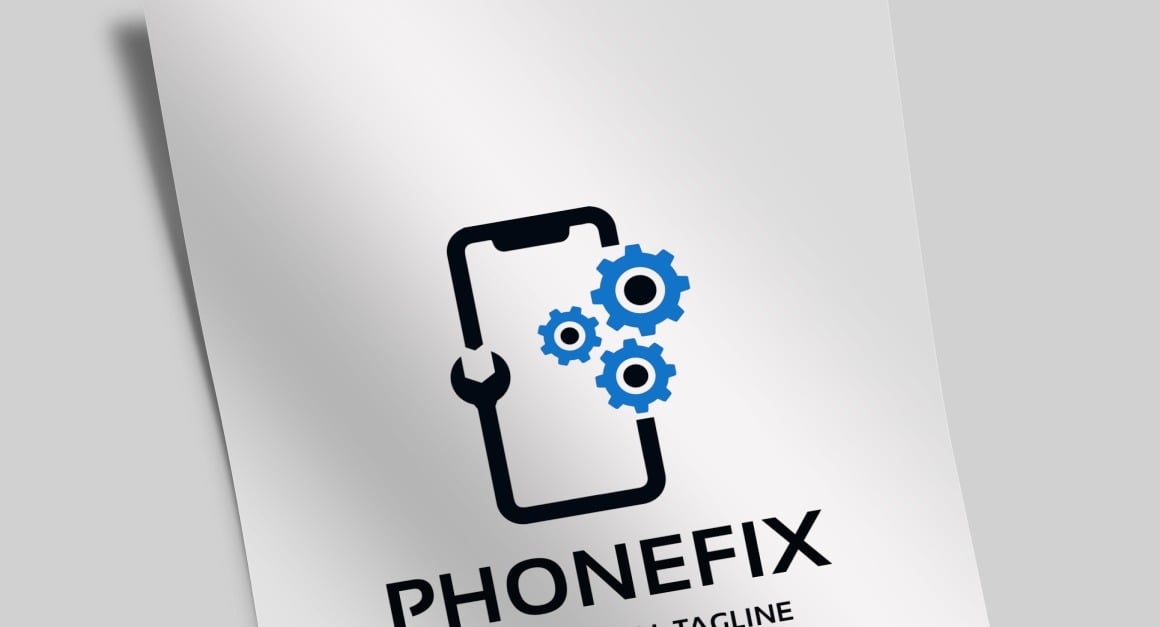 Phone Repair Fix Logo Template #162690 - TemplateMonster