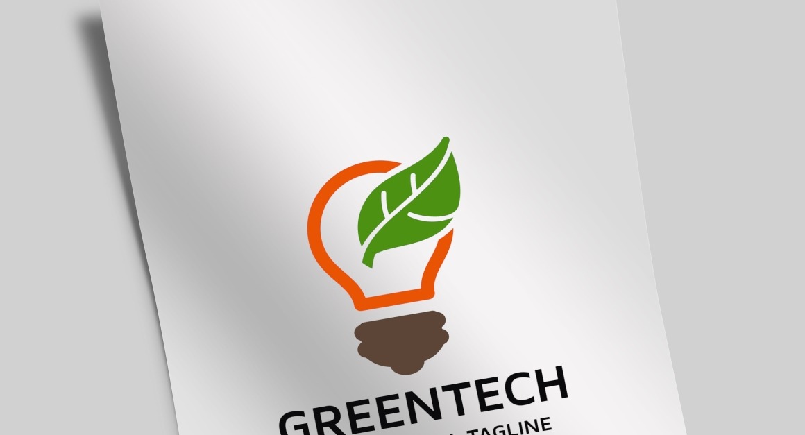 Green Tech Logo Template #162768 - TemplateMonster