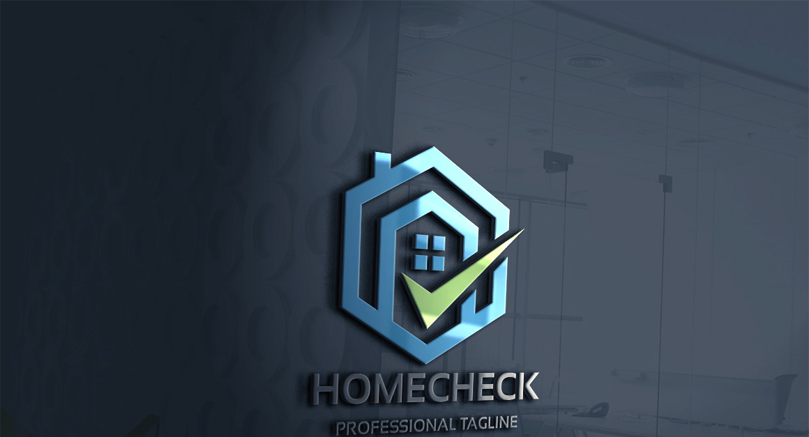 Home Check Logo Template #162767 - TemplateMonster