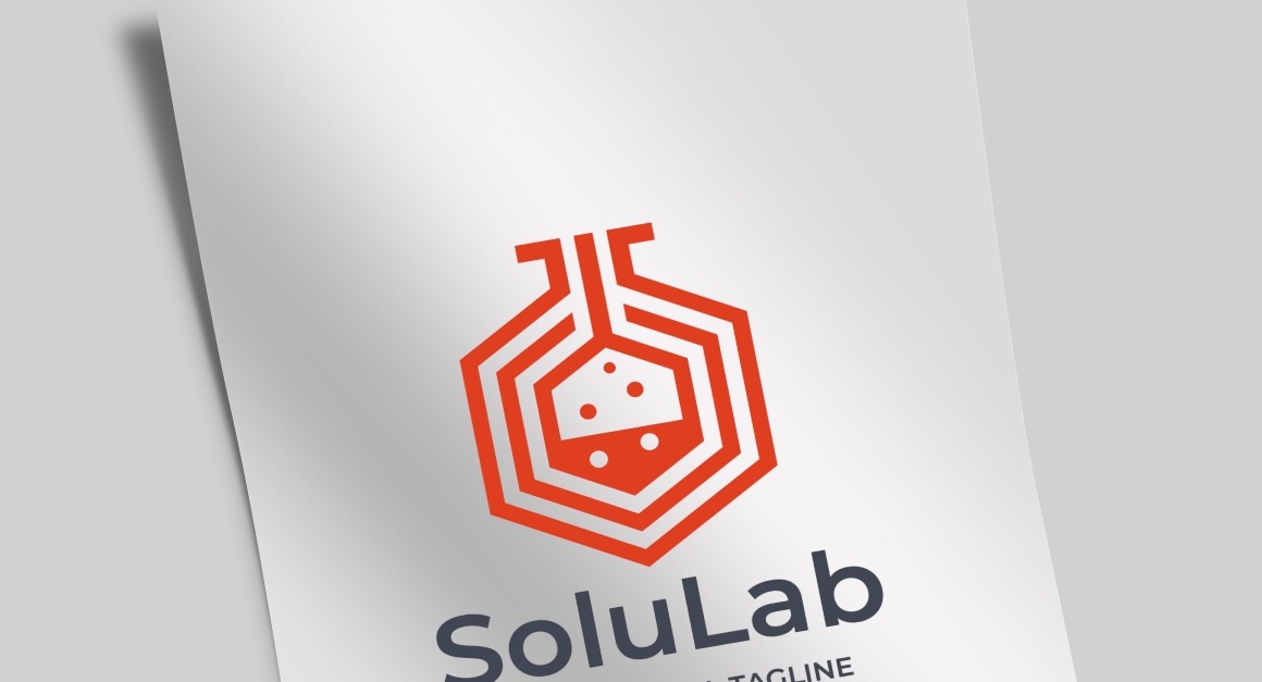 Solution Lab Logo Template #162705 - TemplateMonster