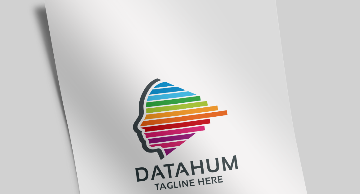 Data Human Logo Template #162832 - TemplateMonster