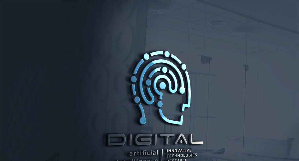 Digital Human Logo Template #162807 - TemplateMonster