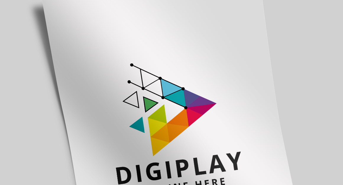 Digital Play Button #162819 - TemplateMonster