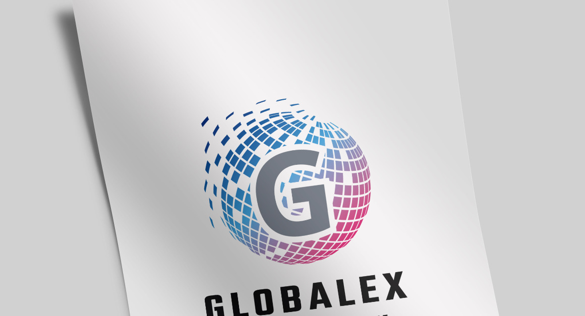 Globalex písmeno G Logo šablona #162861 - TemplateMonster