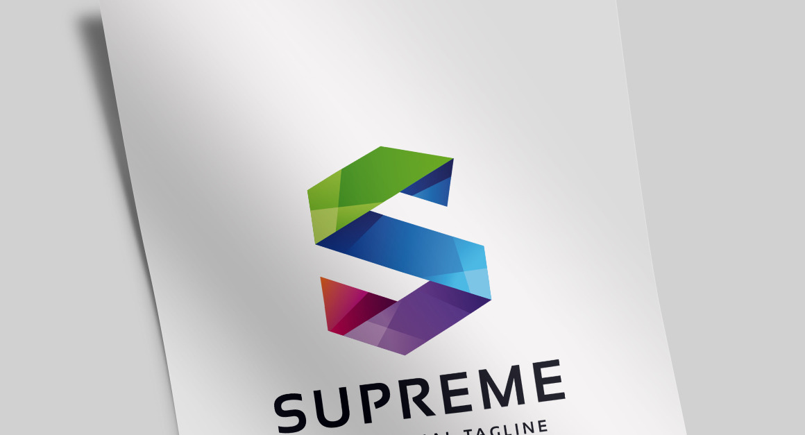 Supreme Letter S Logo Template #162842 - TemplateMonster