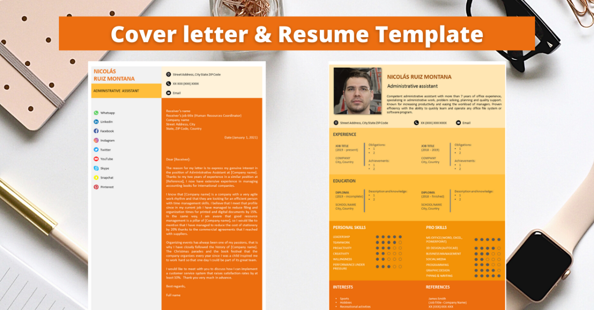 Professional No 10 - Top-down Dawn Resume Template