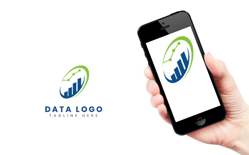 Data Logo Logo Template #164632 - TemplateMonster