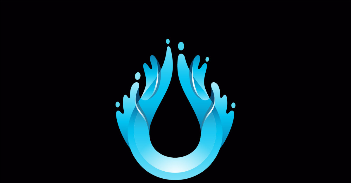 Water Ball Vector Logo Design Template Logo Template