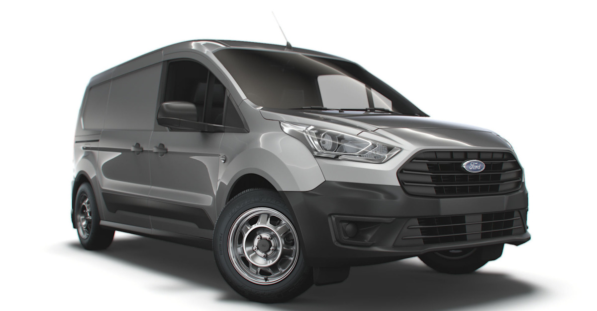 Ford Transit Connect Leader UK spec L2 DCIV 2020 3D Model