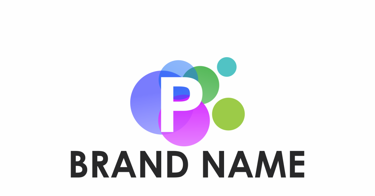 Letter P Circle Logo Template #165378 - TemplateMonster