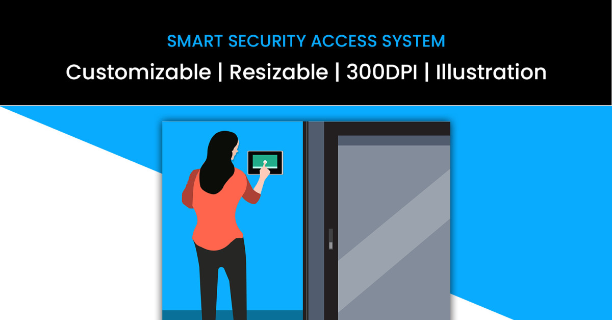 Smart Security Access System #165960 - TemplateMonster