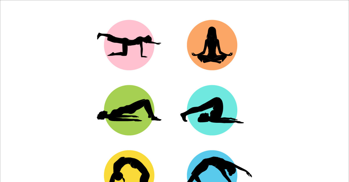 Yoga Female Vector Logo Template #166211 - TemplateMonster