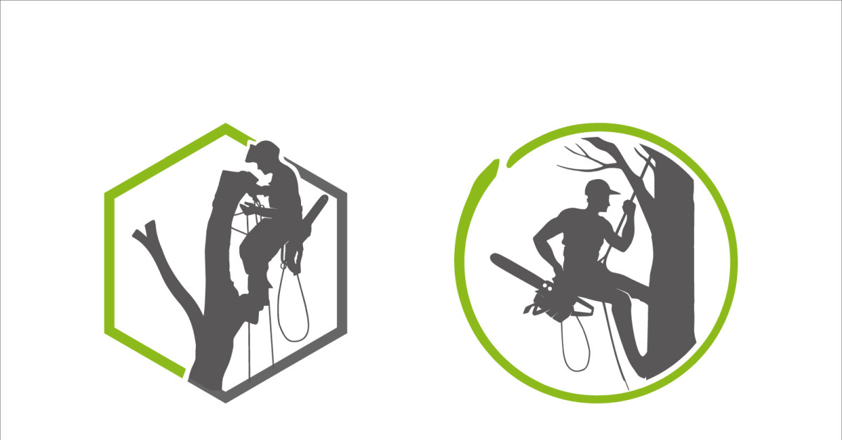 Woodcutter Vector Logo #166322 - TemplateMonster