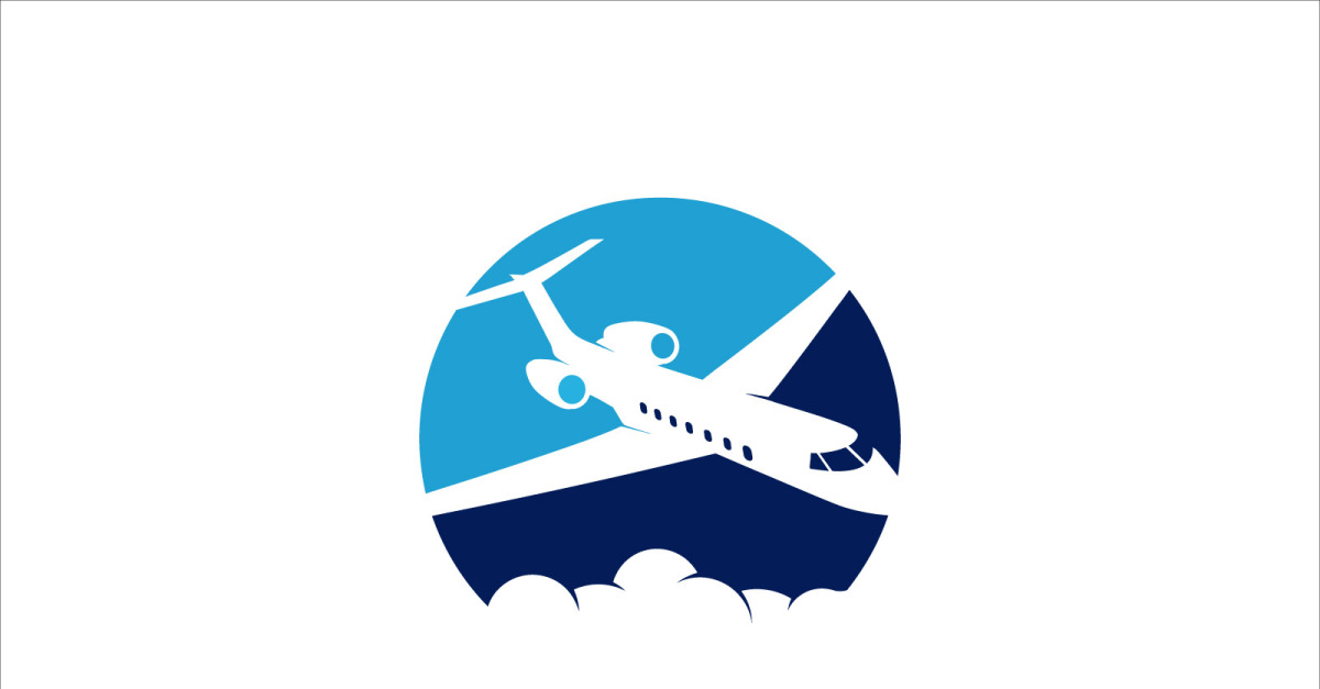 Uçak vektör Logo #166420 - TemplateMonster