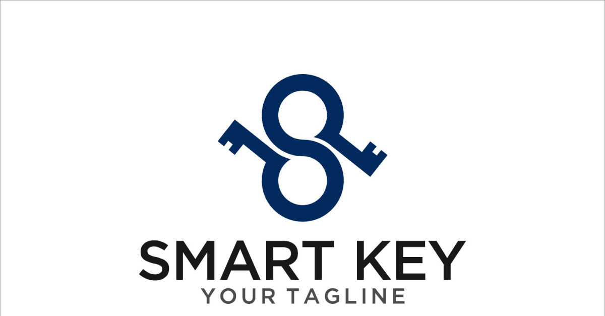 Smart Key Vector Logo #166442 - TemplateMonster