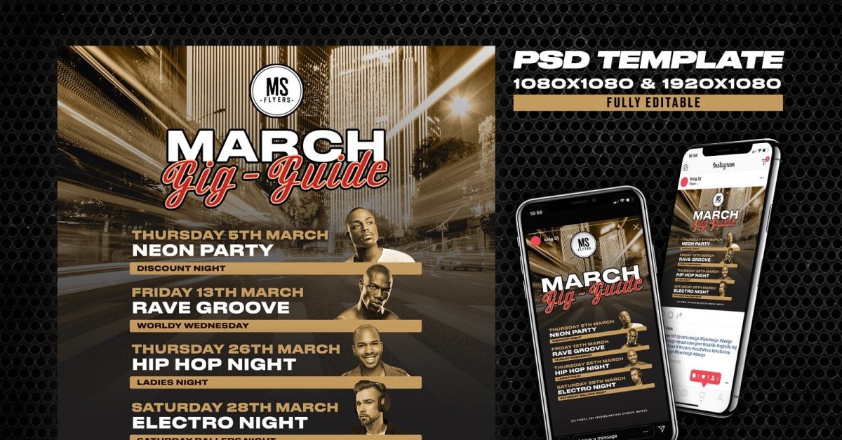 Guia City Lights Gig - Modelo de identidade corporativa