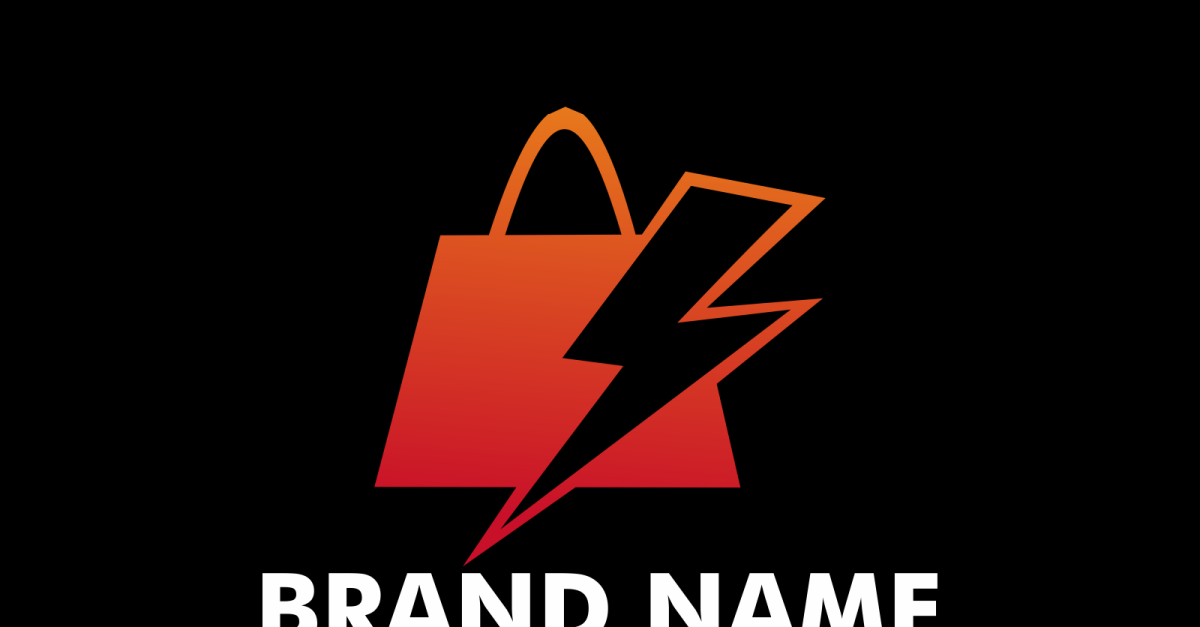 Power Shopping Logo Template #167016 - TemplateMonster