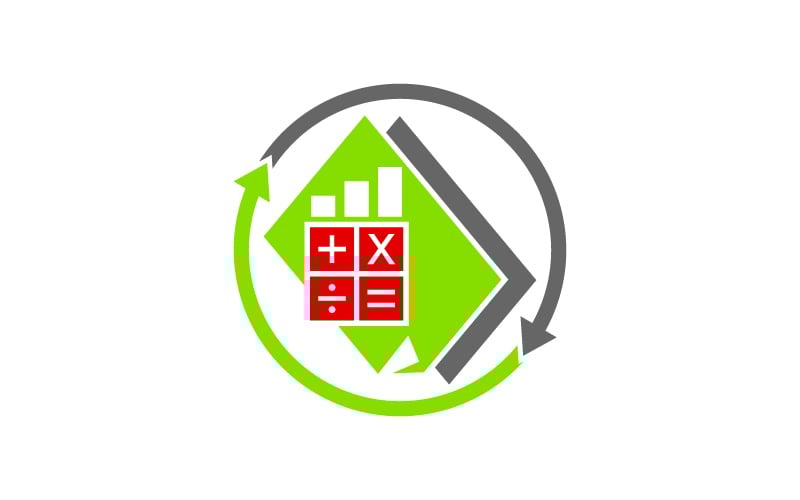 Tax Report Business Solution Logo Template - TemplateMonster