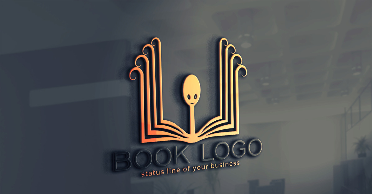 Creative Book Logo Template #167826 - TemplateMonster