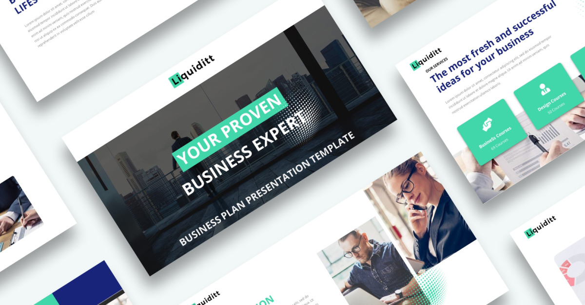 Бесплатная презентация бизнес плана шаблон Keynote