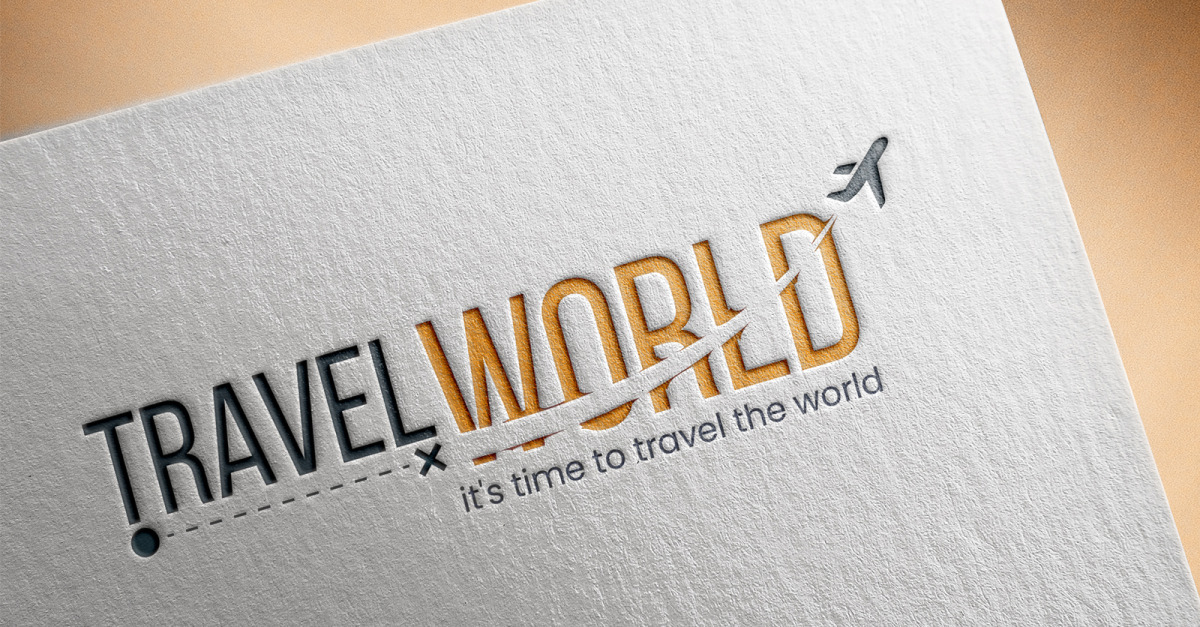 Travel World Logo Template #170167 - TemplateMonster