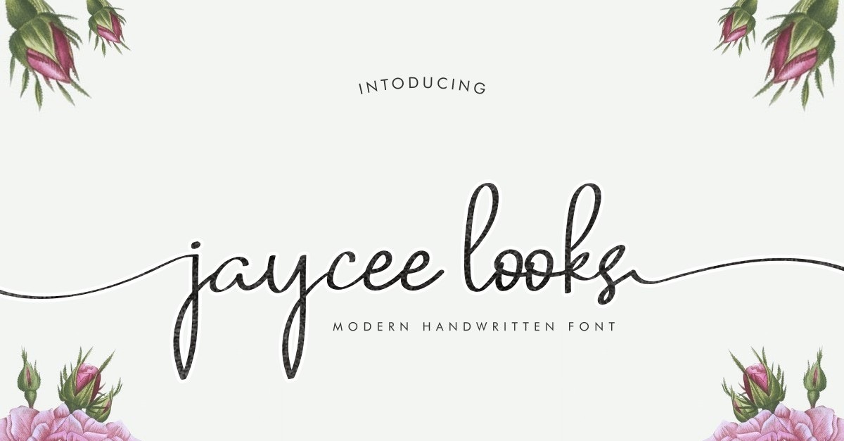 Jaycee Looks Handwriting Font #170242 - TemplateMonster