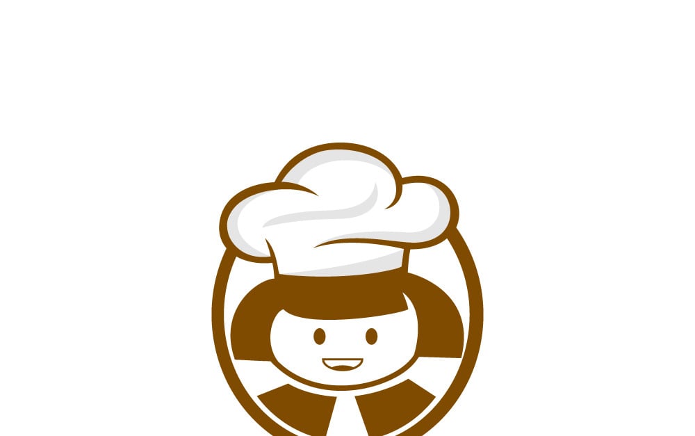 Little Chef Logo Template #171795 - TemplateMonster