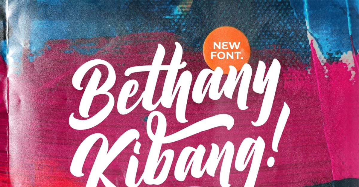 Bethany Kibang - Bold Cursive Font #171998 - TemplateMonster
