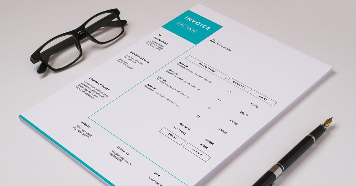 Invoice - Corporate Identity Template - TemplateMonster