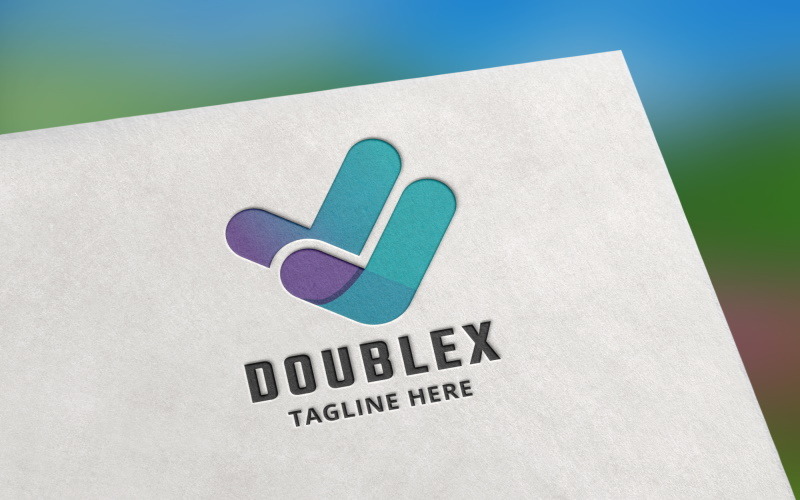 Logo Doublex #172203 - TemplateMonster