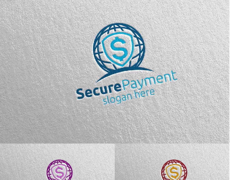 Global Online Secure Payment Logo #172479 - TemplateMonster