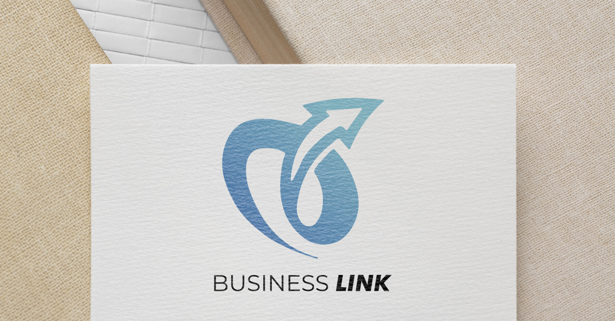 Business Link Logo Design #173086 - TemplateMonster