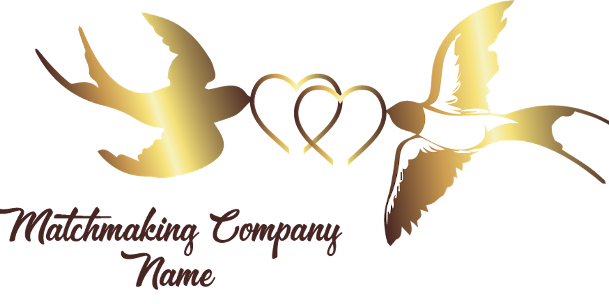 Modèle de logo Matchmaking #173043 - TemplateMonster