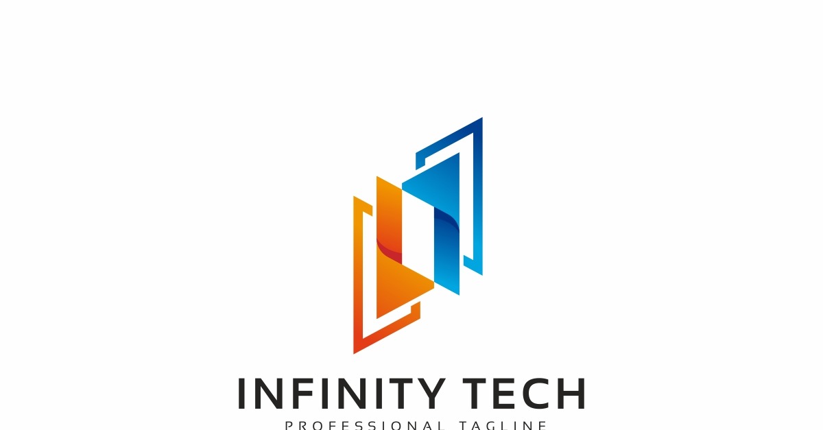 Infinity Tech Logo Şablonu #173280 - TemplateMonster