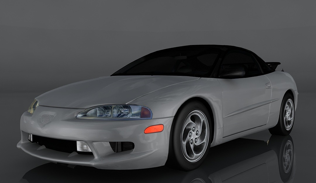 1998 Eagle Talon 3D Model #174302 - TemplateMonster