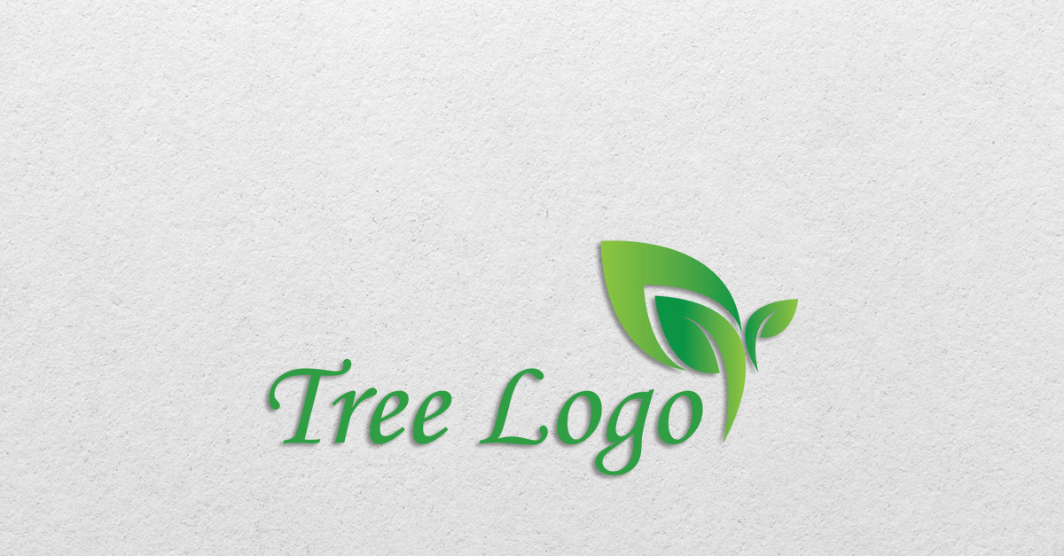 Green Tree Leaf Logo template #175159 - TemplateMonster