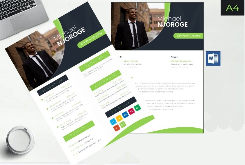 Michael Resume Template - Microsoft Word - TemplateMonster