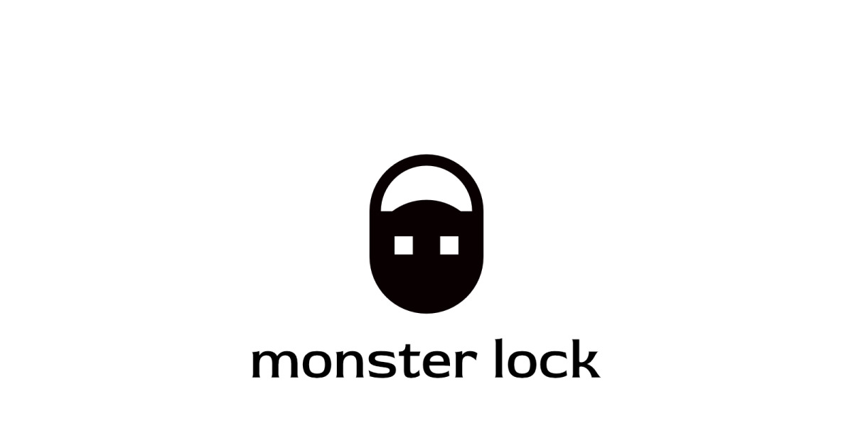 Modèle de logo Monster Lock #175433 - TemplateMonster