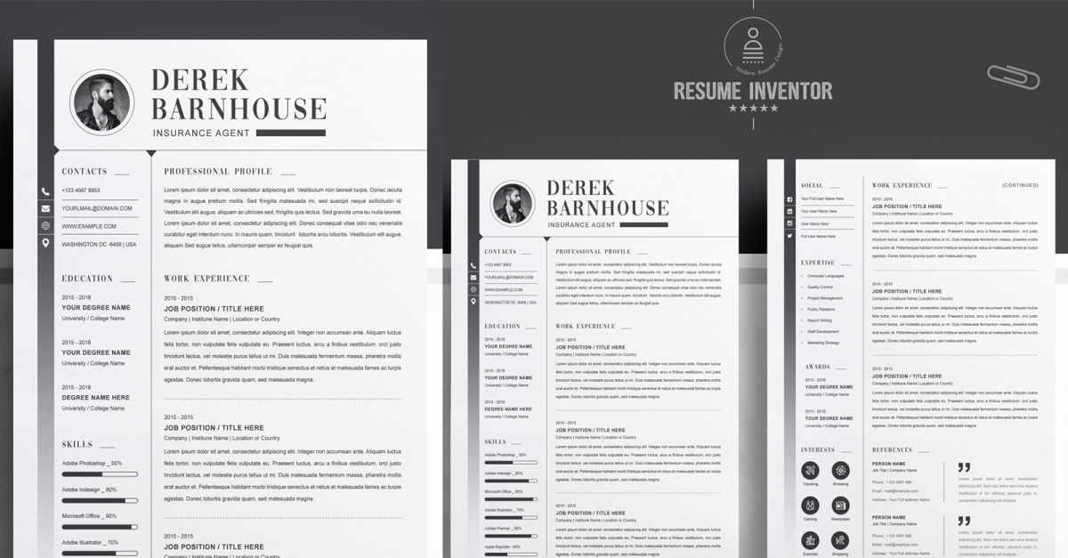 BARNHOUSE BarnHouse / Printable Resume Templates