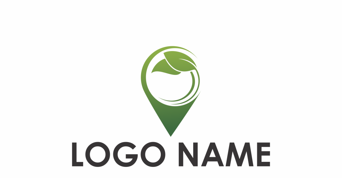 Leaf Point Logo Template #177547 - TemplateMonster