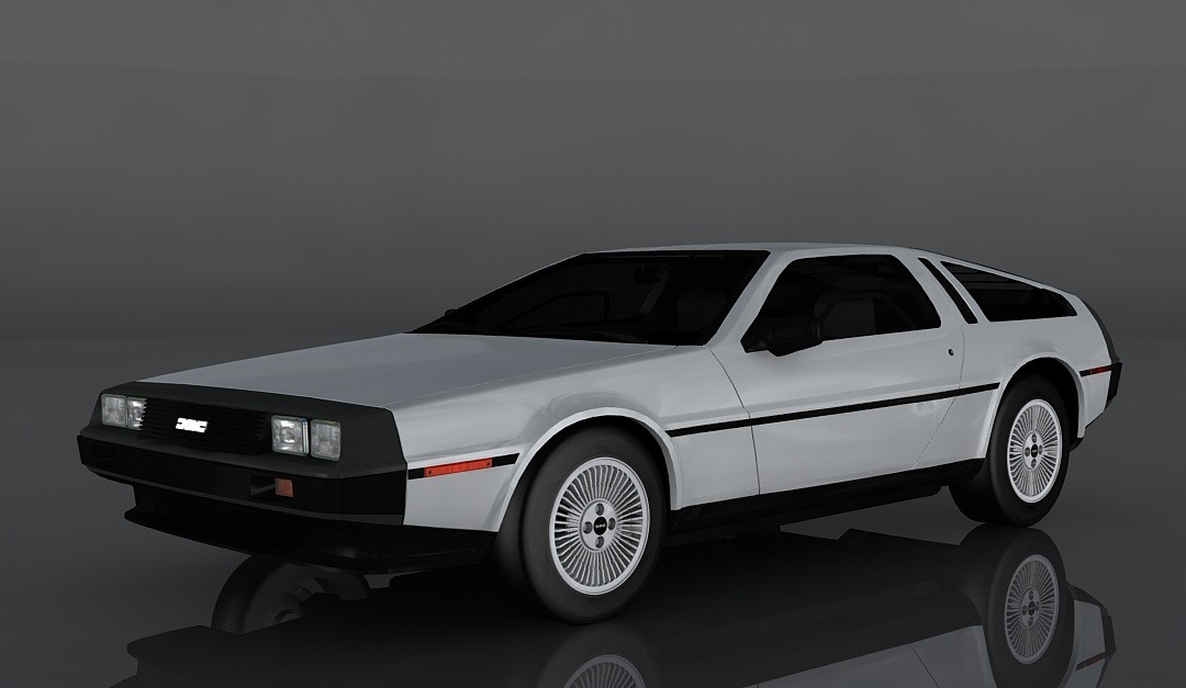 1982 DeLorean DMC 3D Model #178143 - TemplateMonster