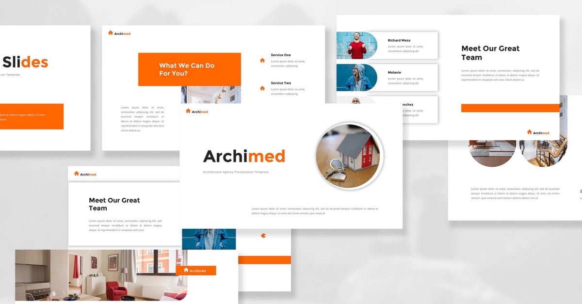 Archimed - Architecture Agency Google Slides Template