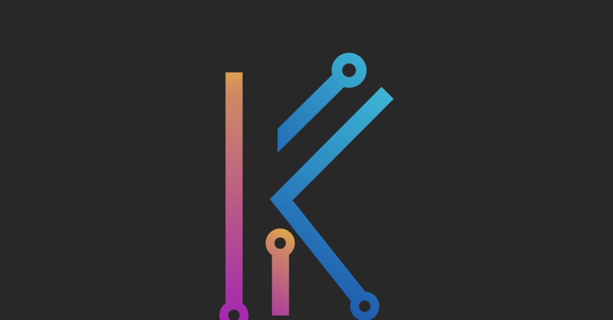 Letter K Connection Logo Template #178748 - TemplateMonster