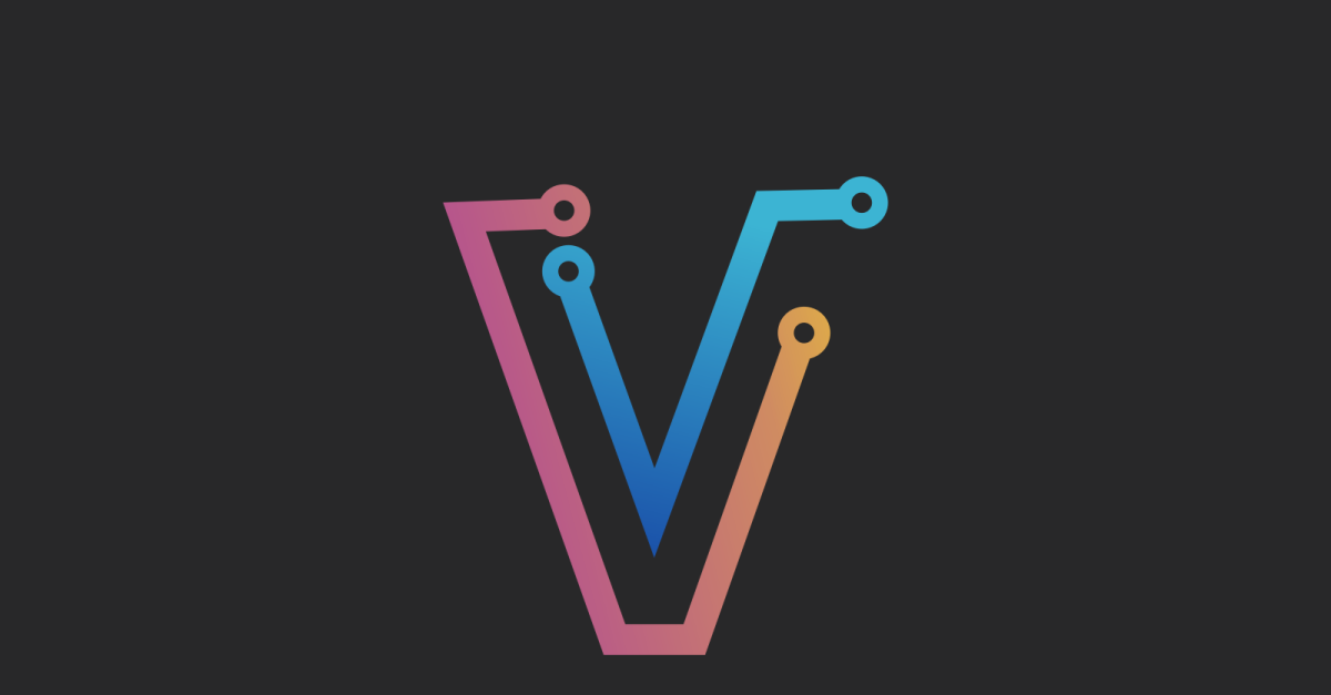 Letter V Connection Logo Template #178746 - TemplateMonster