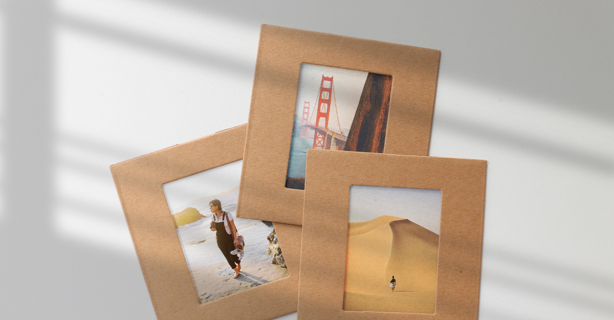 Memories Photo Frame Product Mockup #179049 - TemplateMonster