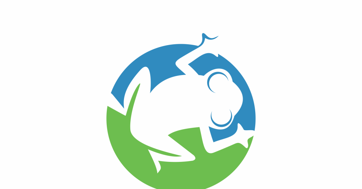 Circle Frog Logo Template #179315 - TemplateMonster
