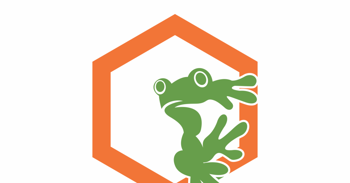 Hexagon Frog Logo Template #180285 - TemplateMonster