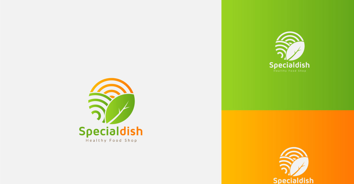 Food Logo Special Dish Design Logo template - TemplateMonster