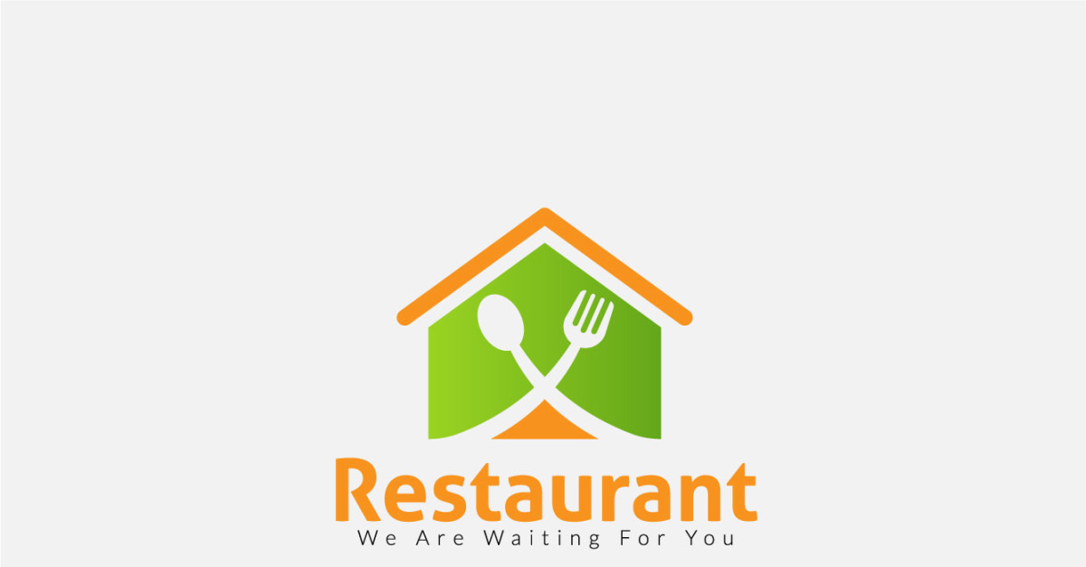Food Restaurant Logo Design Template - TemplateMonster